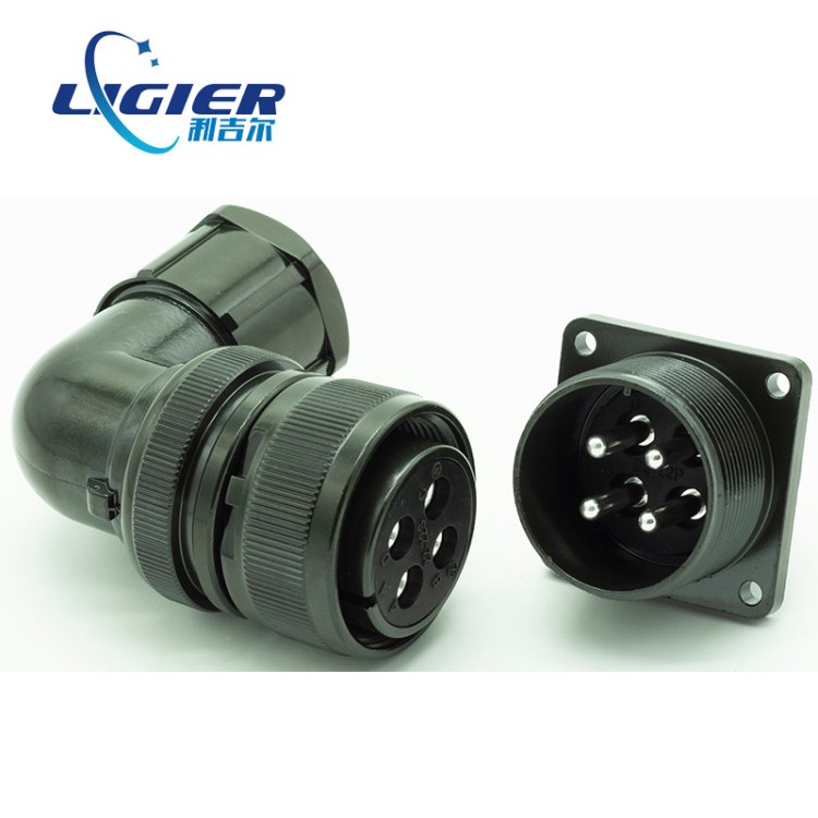 伺服插头MS3106A22-22S/MS3102A22-22P 4芯电源航空插头