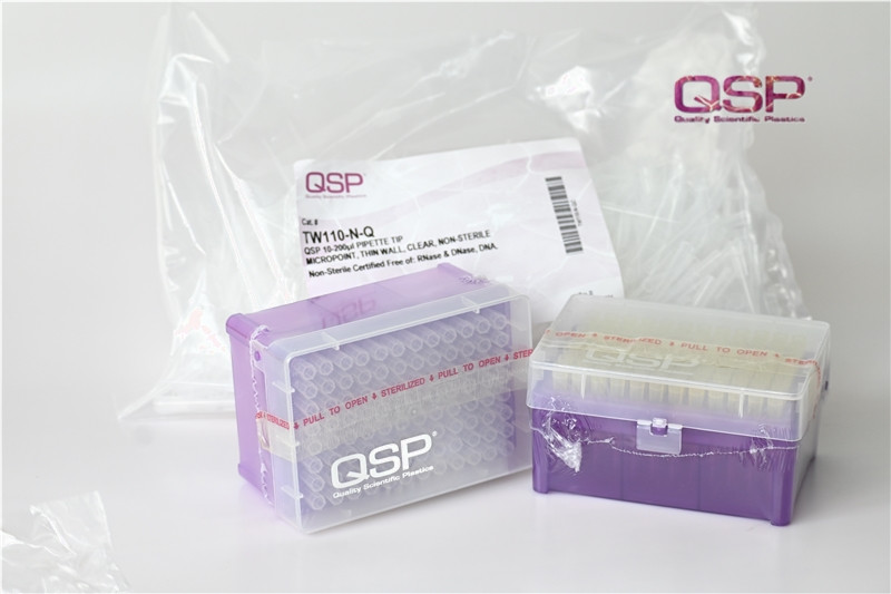QSP吸头112NXL-Q 1000ul100-1250ul加长带刻度无色袋装 非灭菌 散装