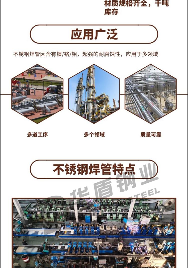 电熔焊304不锈钢焊管 EFW BE GB/T12771-IV HG/T20553(II)(E0.85)