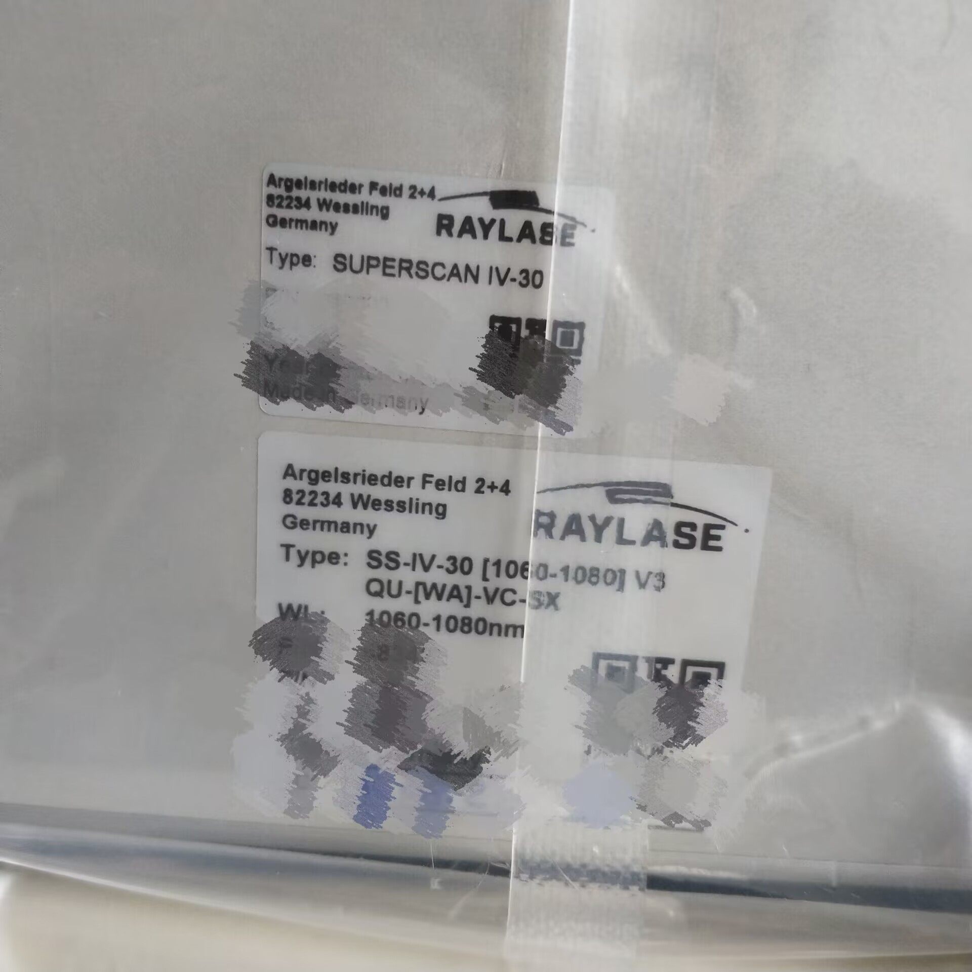 瑞镭振镜raylase水冷扫描头SS IV 30光纤 CO2激光振镜焊接振镜 产品关键词:激光振镜水冷;CO2激光振镜;振镜CO2