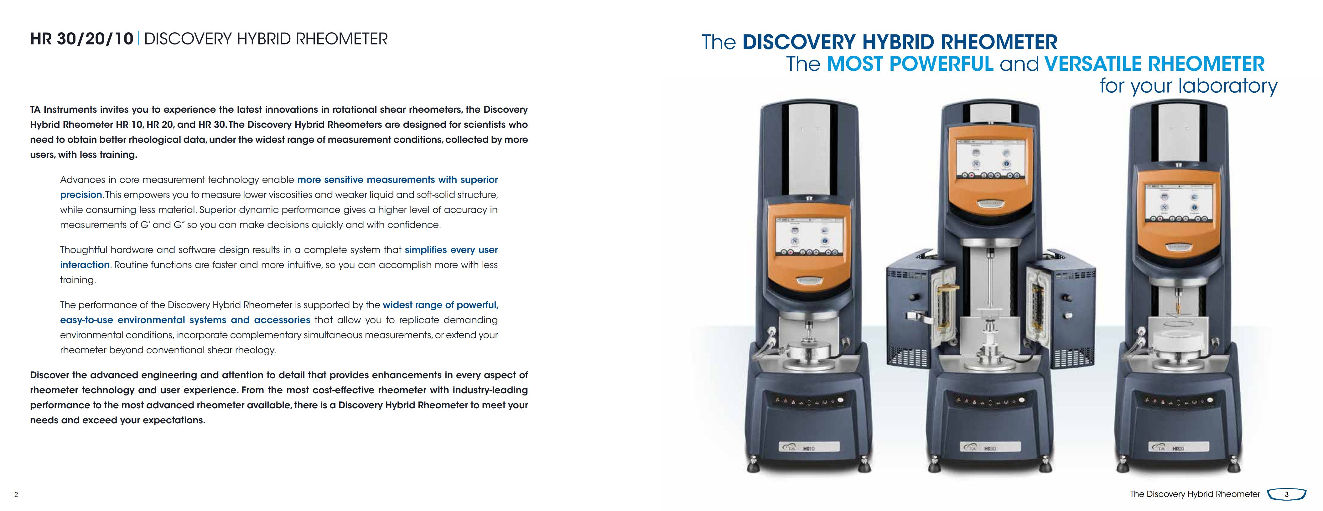美国TA 流变仪 HR30 Discovery 混合型 进口 磁悬浮轴承 产品关键词:磁悬浮轴承流变仪;混合磁悬浮轴承;ta流变仪hr3