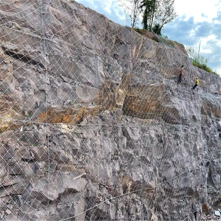 RX-050主动边坡防护网RXI-050覆盖山体菱形网拦截泥石流落石防坠 - 百度爱采购