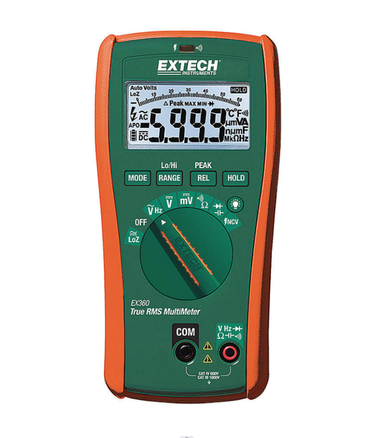 美国EXTECH（艾示科）EX360/EX363/EX365真有效值数字万用表 - 百度爱采购