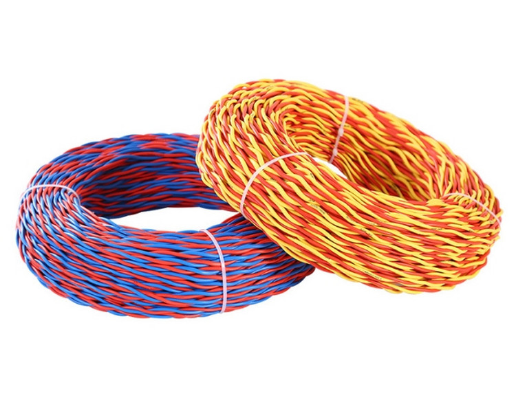 低烟无卤耐火双绞线WDZN-RVS/RYS 2*1.0电线电缆消防线花线国标 - 百度爱采购