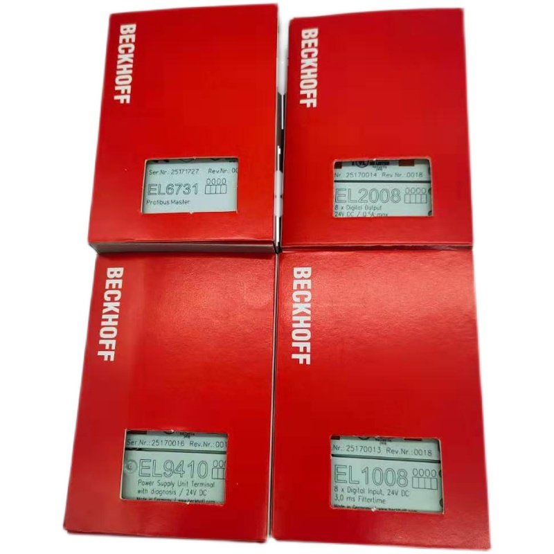 全新德国倍福模块EL2252 EL2521 EL2262 EL2622 EL9184 EL3403