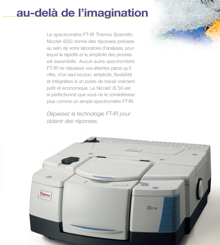 Thermo赛默飞Nicolet™ iS50 FTIR 红外光谱仪 美国进口 产品关键词:美国赛默飞红外;红外光谱美国;赛默飞IS50红外光谱 ...