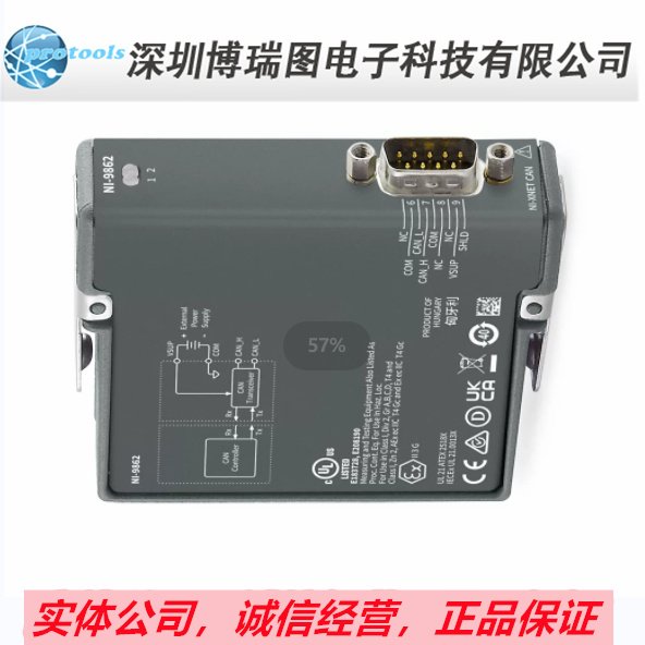 原装NI 9862 781639-01单端口高速NI-XNET C系列CAN 接口