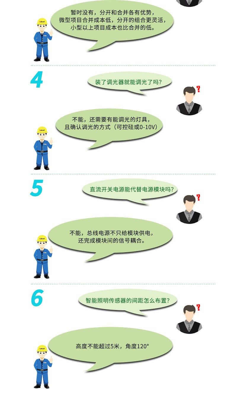 安科瑞 ASL220-PM 二合一传感器 智能照明控制系统 人体感应自动控制