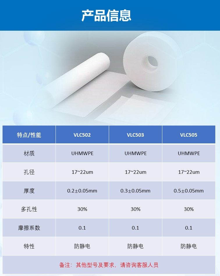 微尔斯 0.3mm厚多孔质超高分子量聚乙烯膜 UHMW-PE耐摩擦材料 产品关键词:多孔质材料;多孔膜材料;pe多孔膜