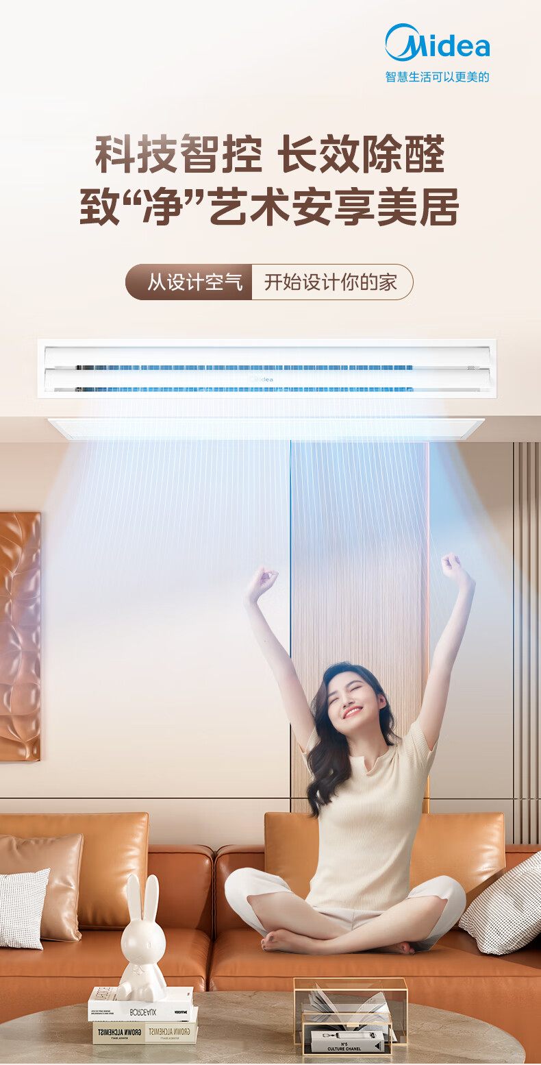 MIDEA美的中央空调风管机3匹设计家 除甲醛KFR-75T2W/B3N8-SJ(1)Ⅲ - 百度爱采购