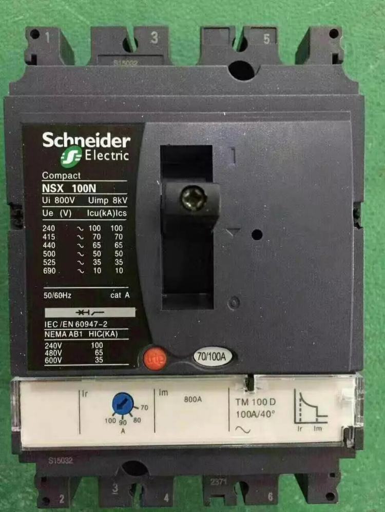 施耐德塑壳断路器NS800N MIC2.0 3P 800A 空气开关 产品关键词:施耐德ns800n开关;塑壳断路器800;塑壳断路器 ...