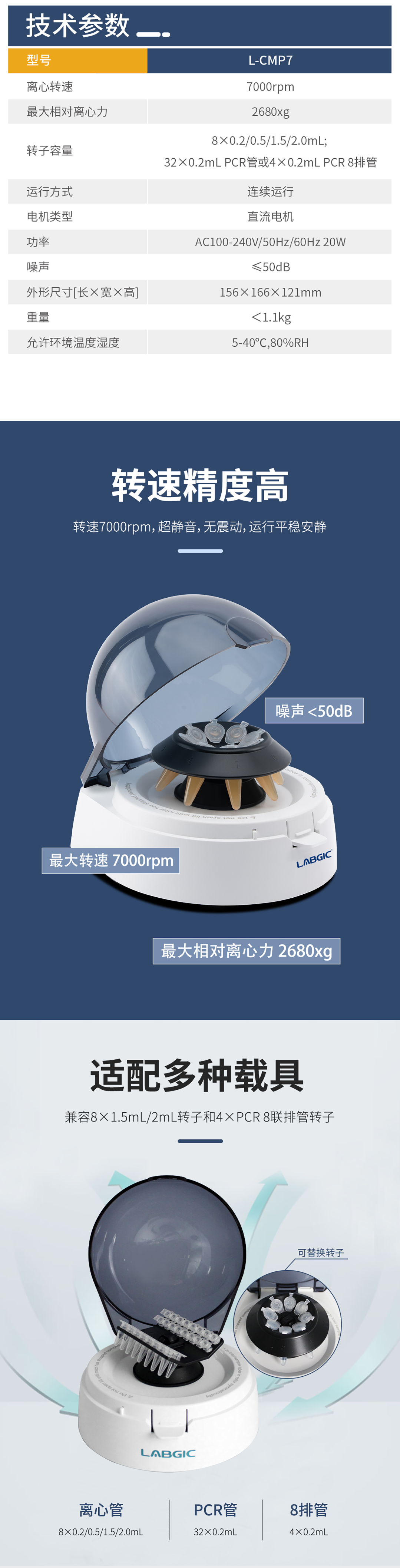 LABGIC兰杰柯 掌上离心机 L-CMP7 转速可达7000rpm - 百度爱采购