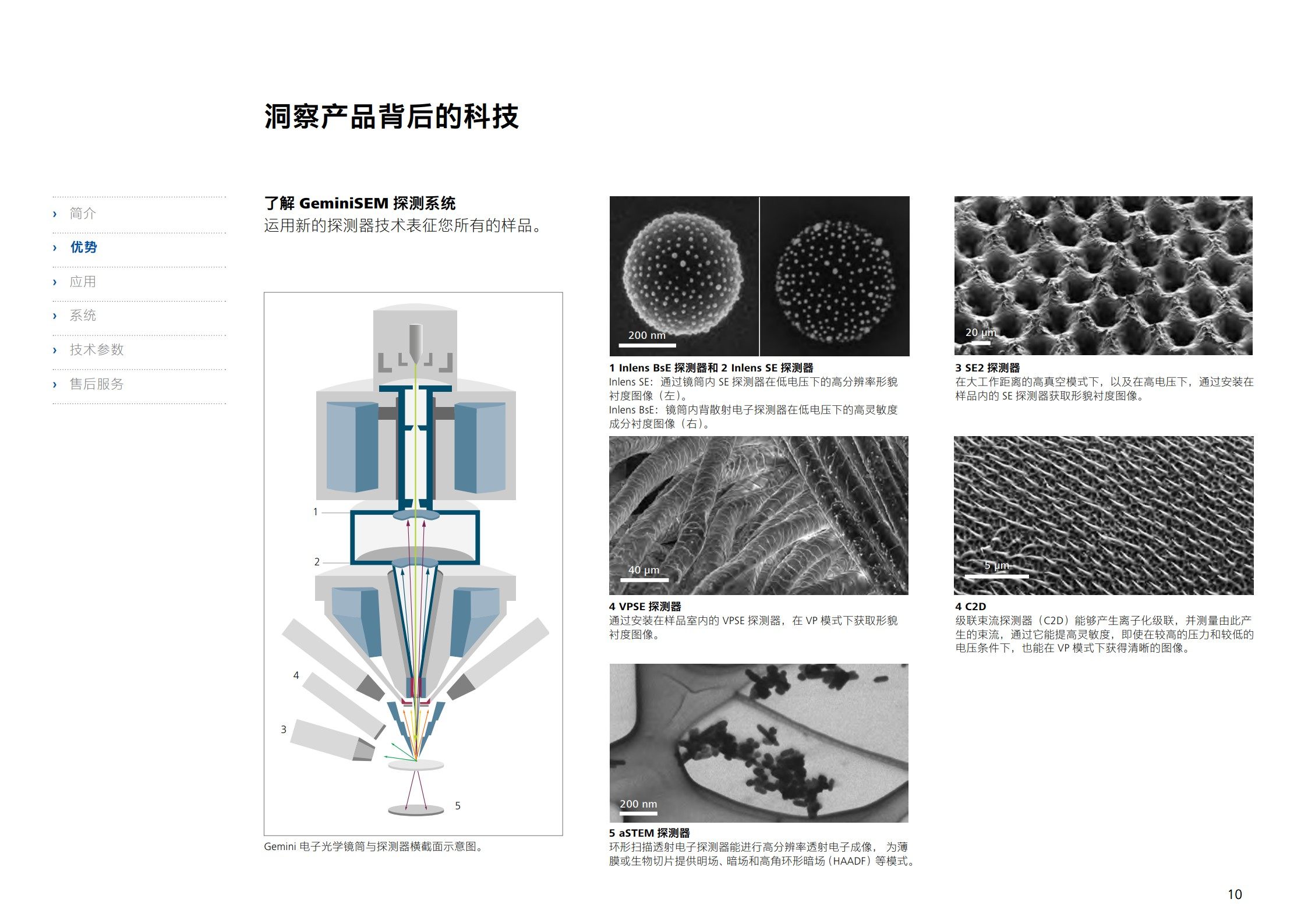 德国蔡司ZEISS 扫描电镜 SEM 高分辨率场发射 GeminiSEM 560 - 百度爱采购