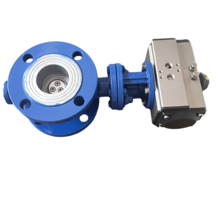 气动三偏心法兰蝶阀 D643H-16C DN1000 不锈钢高温对夹 产品关键词:不锈钢对夹法兰蝶阀