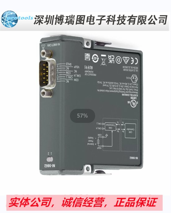 原装NI 9862 781639-01单端口高速NI-XNET C系列CAN 接口