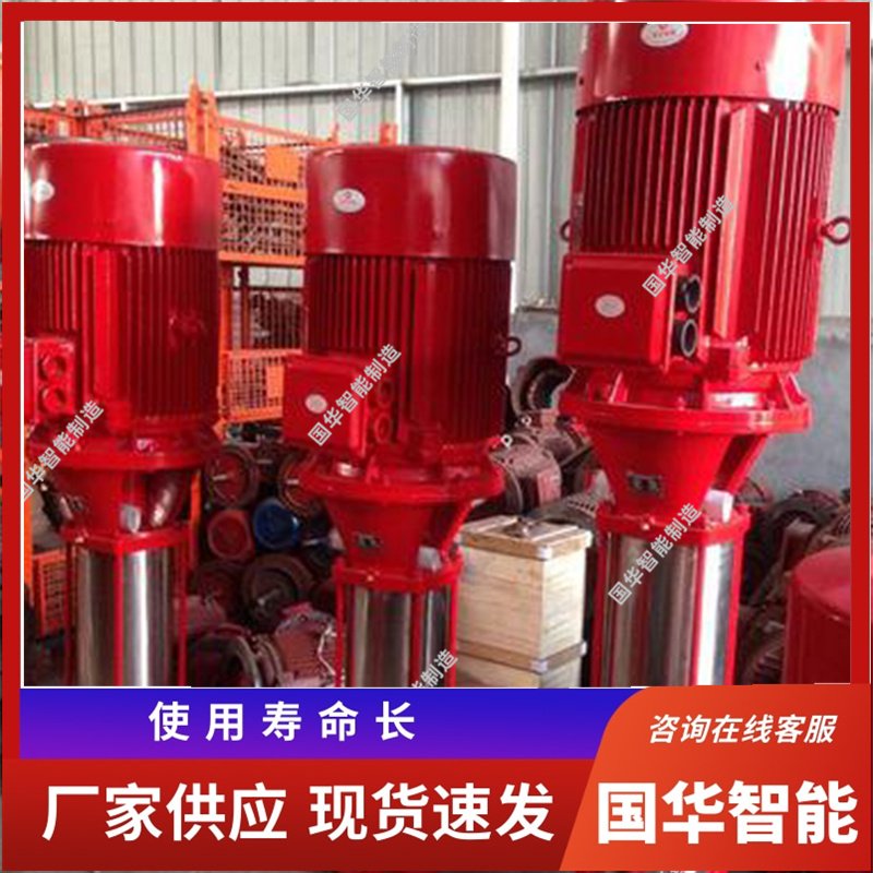 国华 XBD-GDL立式多级管道消防泵 扬程远大流量 现货速发