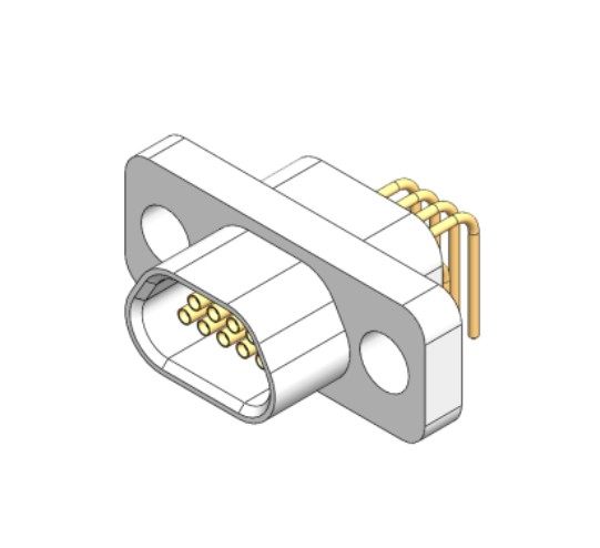 PCB弯插式J30J-9ZKW-J J30J-9ZKWP7-J J30J-9ZKWP14-J矩形连接器