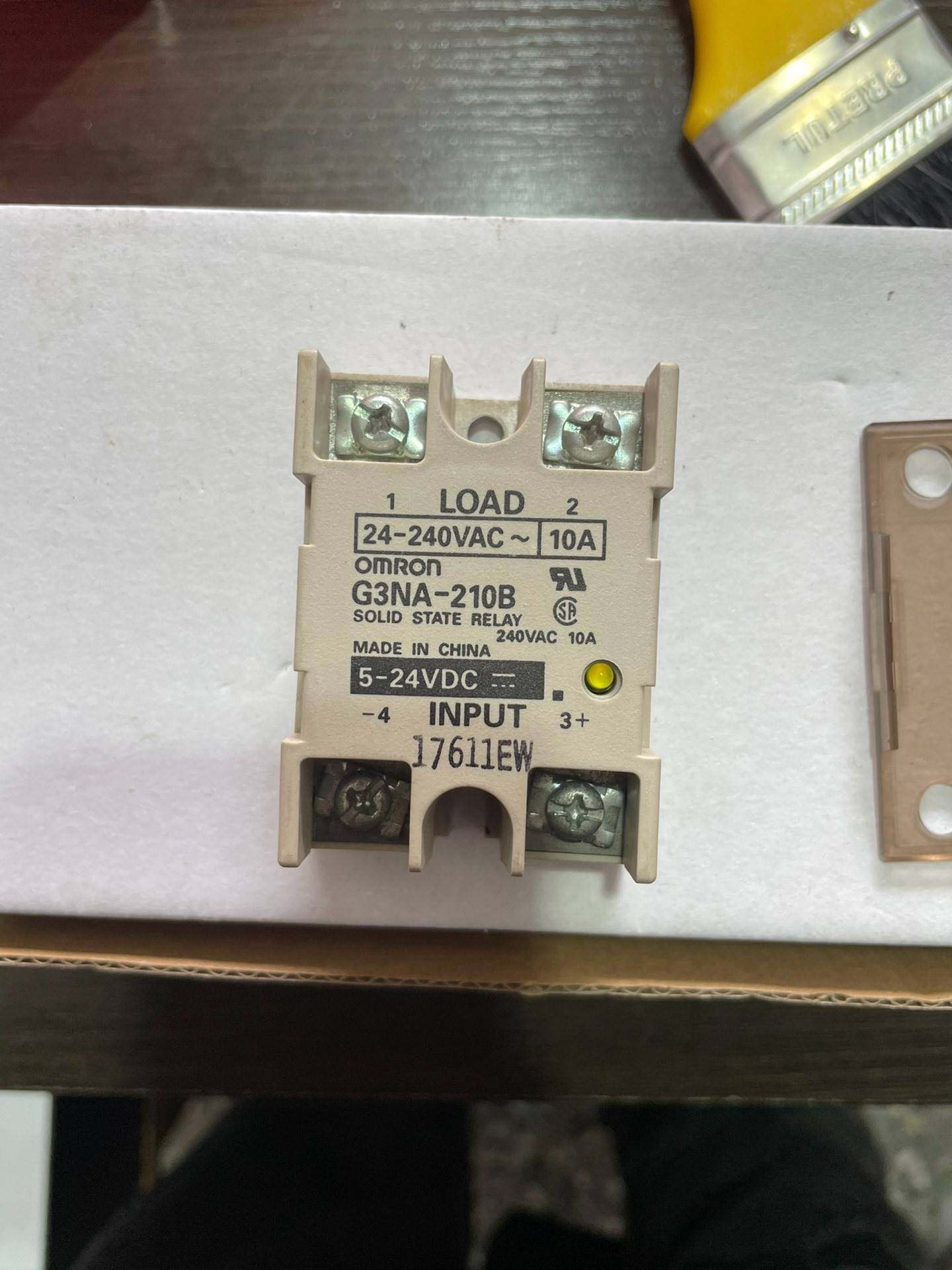 欧姆龙固态继电器G3NB-205B-1 直流DC无触点固态AC100-240V