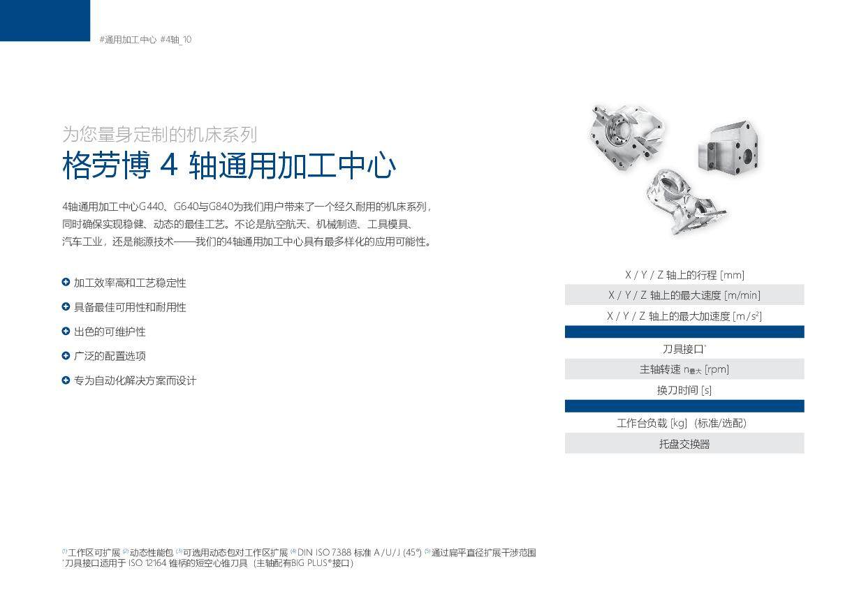 德国格劳博GROB五轴机床高精度稳定加工G550 5轴联动通用加工中心 - 百度爱采购