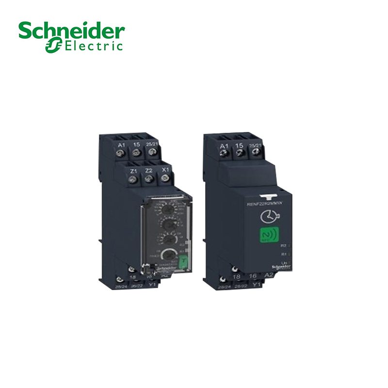 施耐德代理现货 RE22系列 时间继电器 RE22R2KMR 电源电压 24-240V 产品关键词:施耐德re22r2