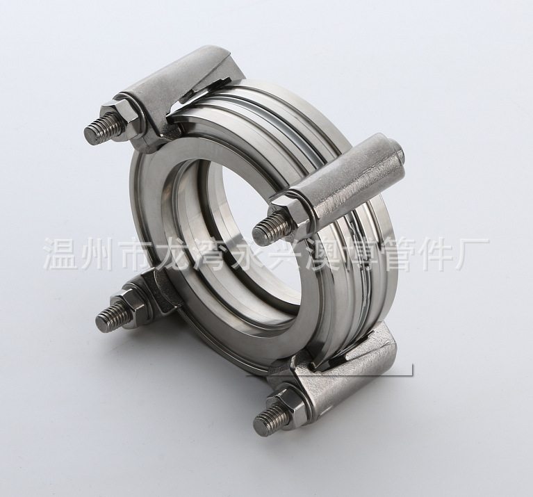 ISO63/80/160不锈钢304/316真空内焊法兰 LF卡钳螺钉（沟槽）固定 - 百度爱采购