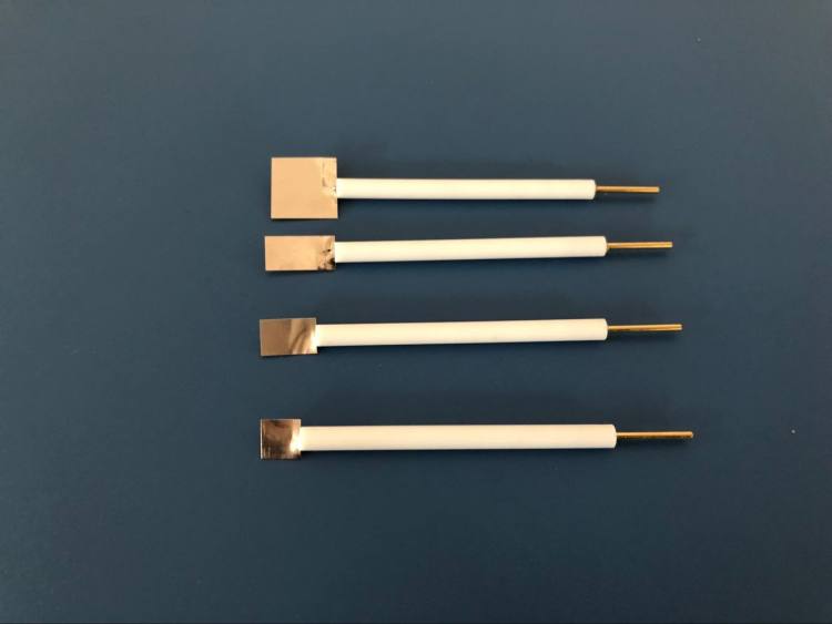 铂片电极10*10*0.1mm pt片电化学工作站电极夹聚四氟电夹 - 百度爱采购