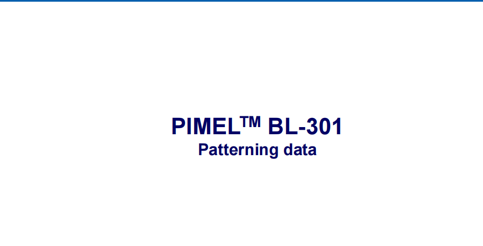 光刻胶BL-301 负型聚酰亚胺（PI）锐材半导体 质量优先 材质保证 - 百度爱采购