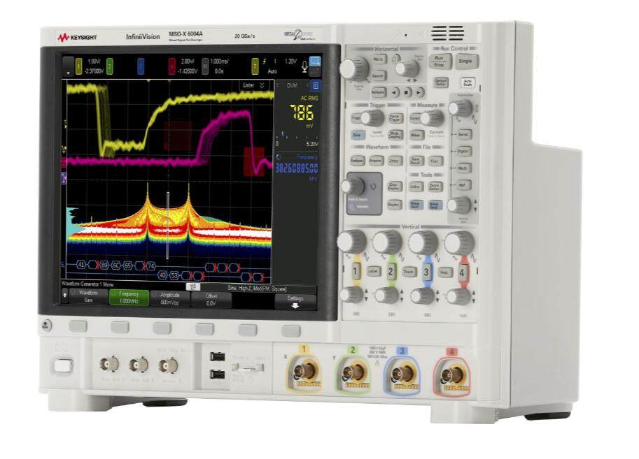 是德科技示波器MSOX6004A 混合信号1 GHz 至 6 GHz带宽4 通道 产品关键词:是德科技混合信号示波器;是德科技混合示波器;ghz示波器