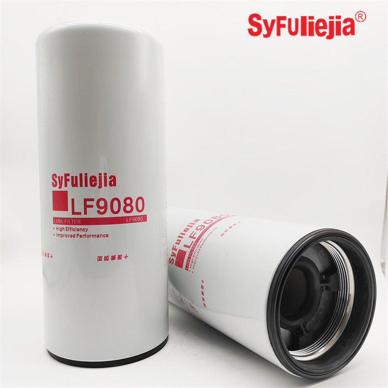 LF9080 LF9001机油滤芯2882674适配东风天龙旗舰KX陕汽4331005