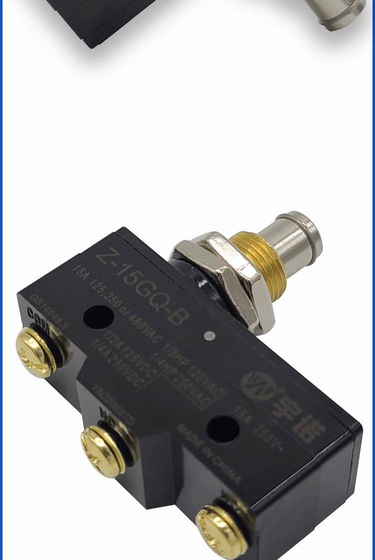 CM-1307 Limit switch 微动开关 一开一闭限位开关 柱塞式 产品关键词:switch微动开关;限位开关_cm-1307;微动 ...