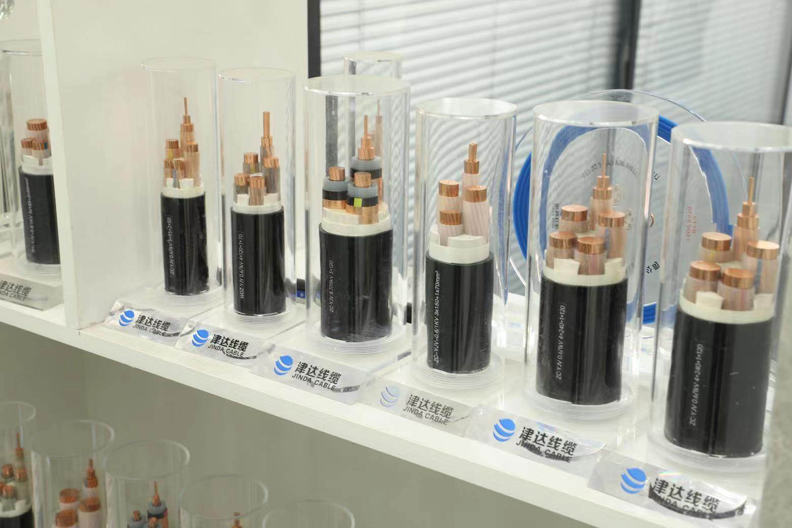 WDZB-YJY 4*150+1 无卤低烟交联聚乙烯绝缘阻燃B级电缆 津达线缆 产品关键词:辽宁津达电缆厂家在哪里;津达电缆