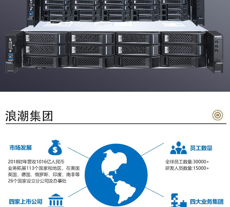 浪潮 2U CS5280H 海光双路 32核2.0Ghz CPU7285*2 双口千兆 信创服务器 产品关键词:海光728;海光信创服务器;浪潮7285服务器;海光服务器7285双路32核;海 ...