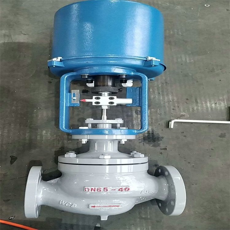 ZDLP-16C DN25电动控制阀 304不锈钢 活塞式套筒 法兰连接 按需定制