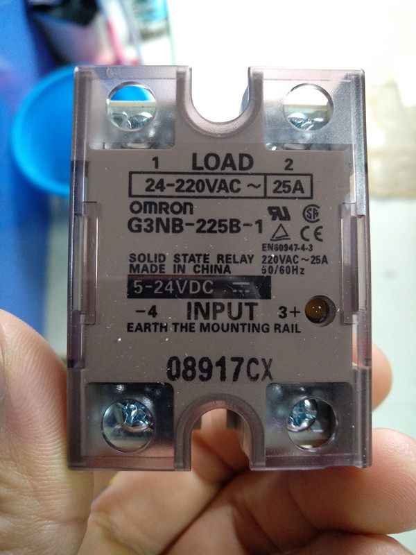 欧姆龙固态继电器G3NB-205B-1 直流DC无触点固态AC100-240V