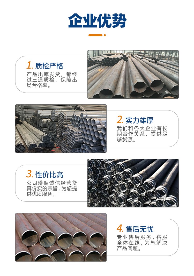 Q345E化肥管 GB/T6479高压设备无缝钢管切割 农业灌溉用