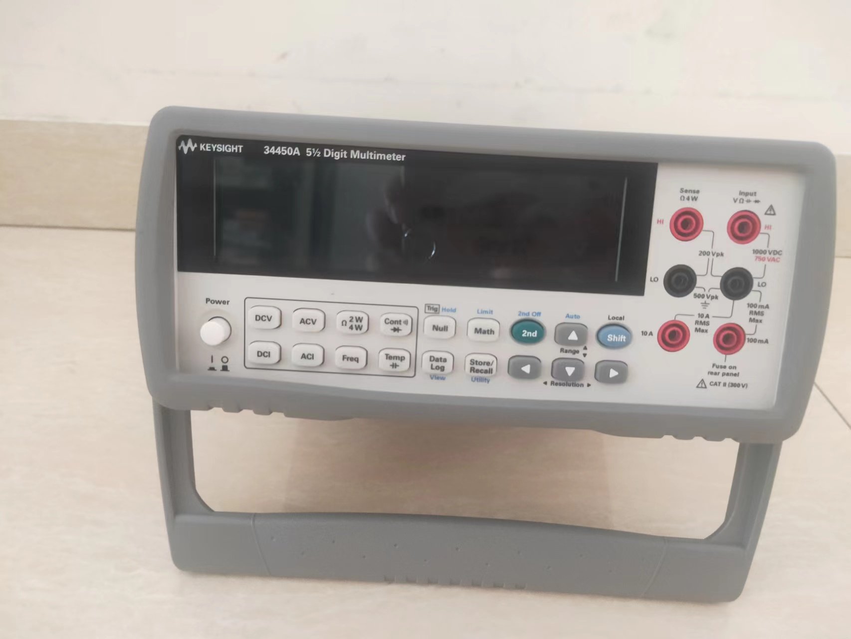 是德keysight 34450A 数字万用表，五位半，OLED 显示屏 产品关键词:34450a万用表;34450a价格;是德34450;是 ...