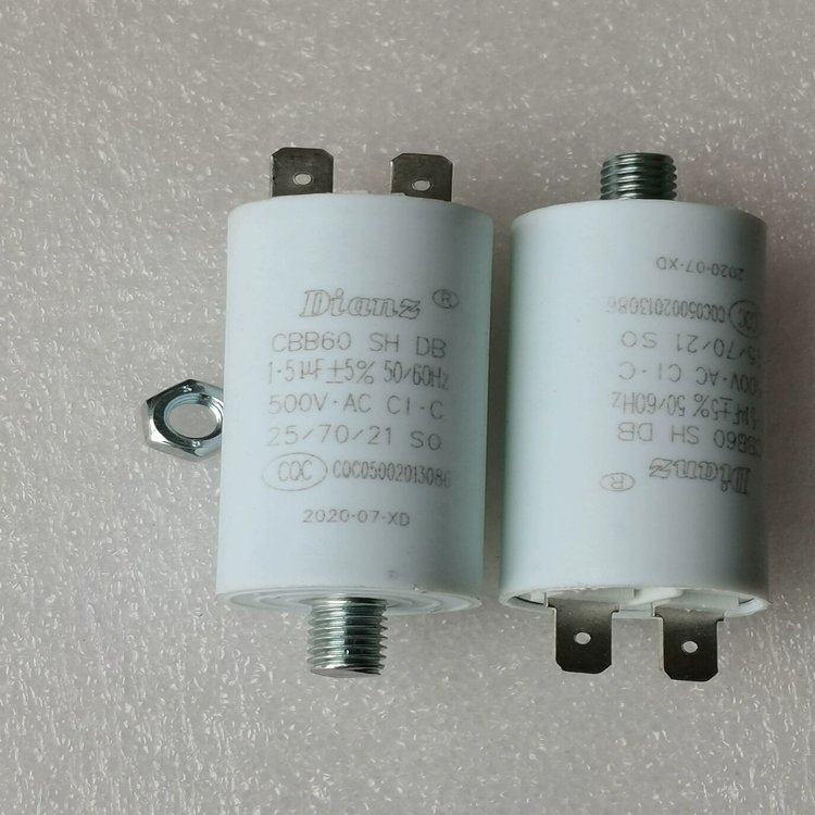 Dianz电容器 CBB60系列 450V 10UF 34*70 引线式带螺杆电容 产品关键词:螺杆470
