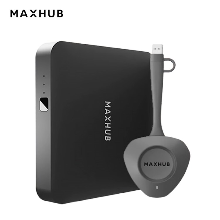 MAXHUB传屏盒子WB03 含1个无线传屏器 急速无线传屏 产品关键词:传屏;maxhub无线传屏盒子;无线传屏盒子wb03;传屏盒子wb03;wb03传屏盒子;无线传屏wb03;无线传屏器 ...