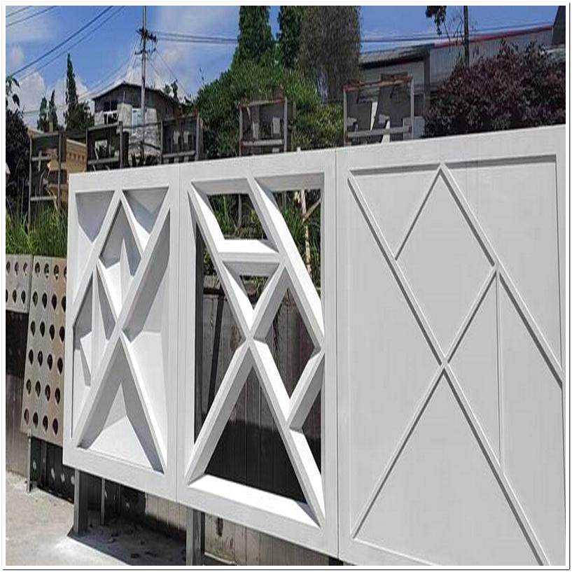 新型GRC镂空幕墙 石墨UHPC镂空外墙 GRC水泥板 聚苯石墨板 匀质板 UHPC板规格多样