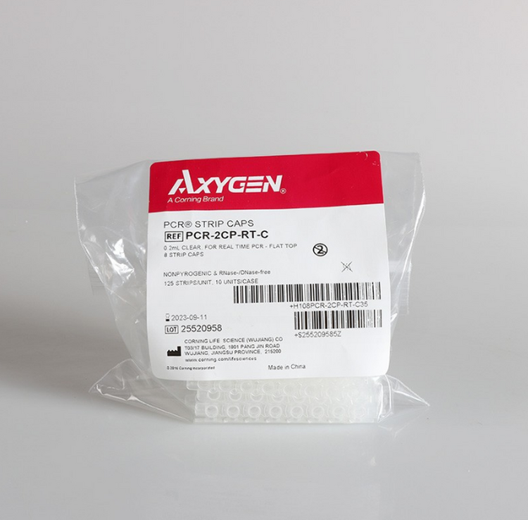 Axygen 爱思进0.2ml八连管PCR-0208-C八连排 荧光定量八排管 产品关键词:8连管axygen;axygen02mlpcr八连管