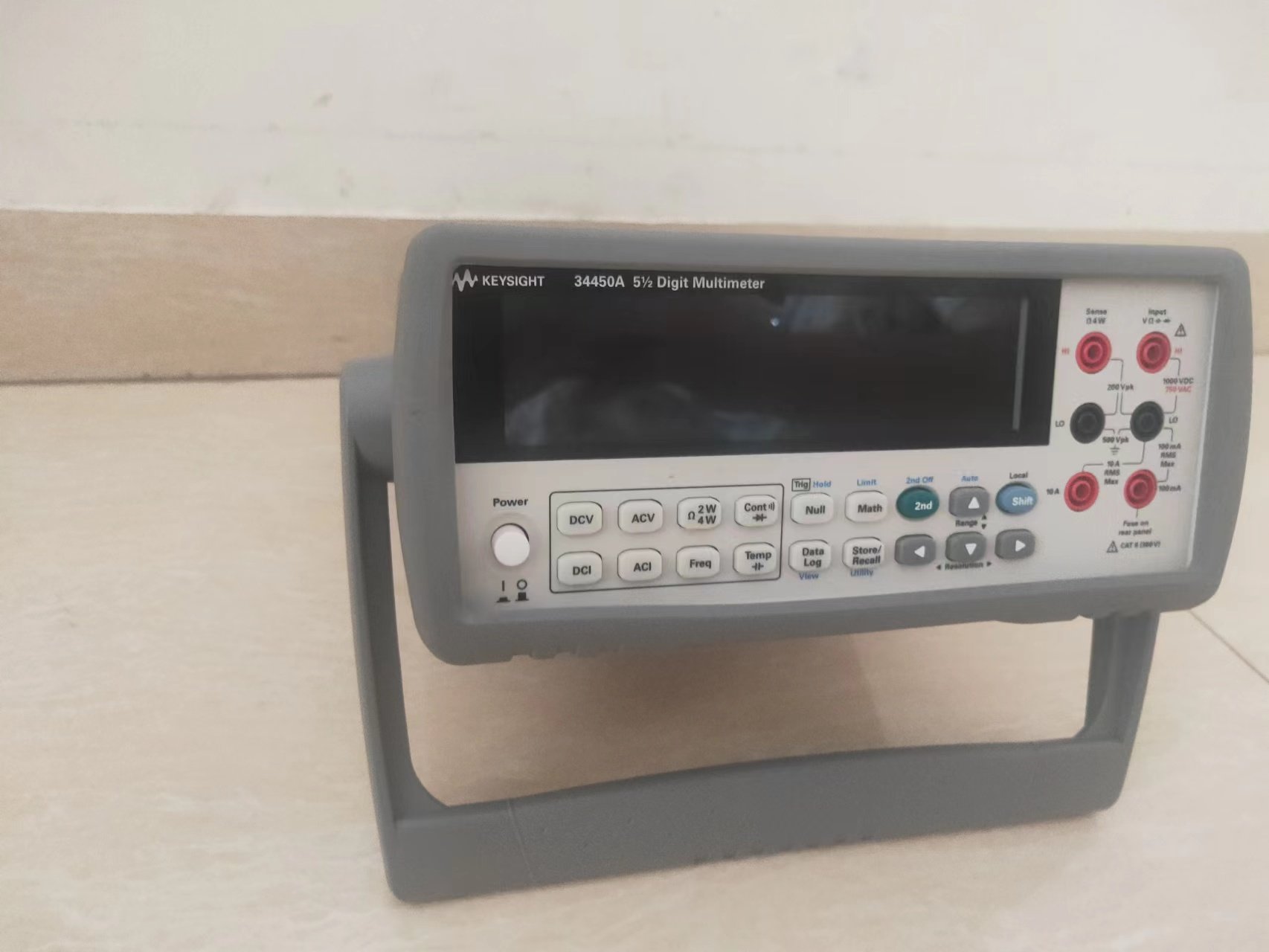 是德keysight 34450A 数字万用表，五位半，OLED 显示屏 产品关键词:34450a万用表;34450a价格;是德34450;是 ...