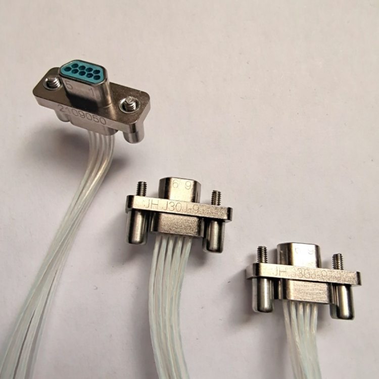 J30J-9ZKP J30J-9ZK压接式带电缆微矩形连接器锦宏牌现货销售 产品关键词:j30j-9zkp连接器