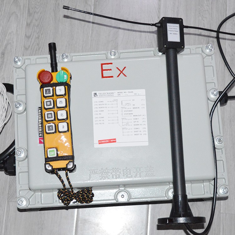 BF24-8S本安型禹鼎行车天车工业消防炮防爆遥控器有防爆证 产品关键词:bf遥控器;消防炮遥控器;工业防爆遥控器;消防遥控器;防爆遥控器 ...