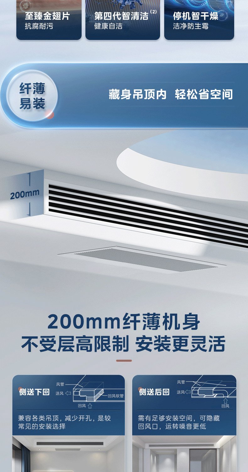美的中央空调 乐享三代 风管机3匹 KFR-72T2W/B3N8-LX(1)III - 百度爱采购