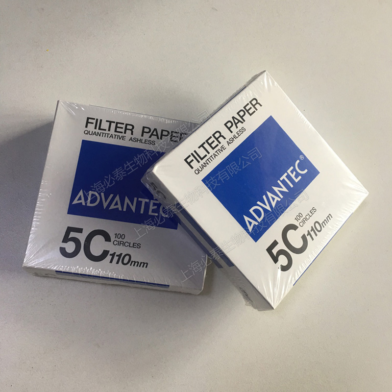NO.5C日本东洋ADVANTEC 定量滤纸重量分析110MM