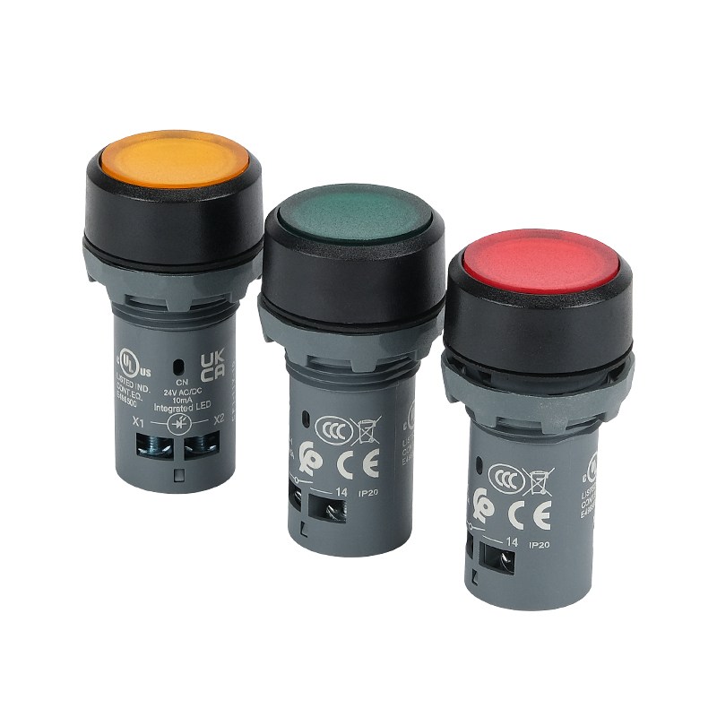 选择开关C3SS2-30B-20 三位置旋转换开关 不带灯型