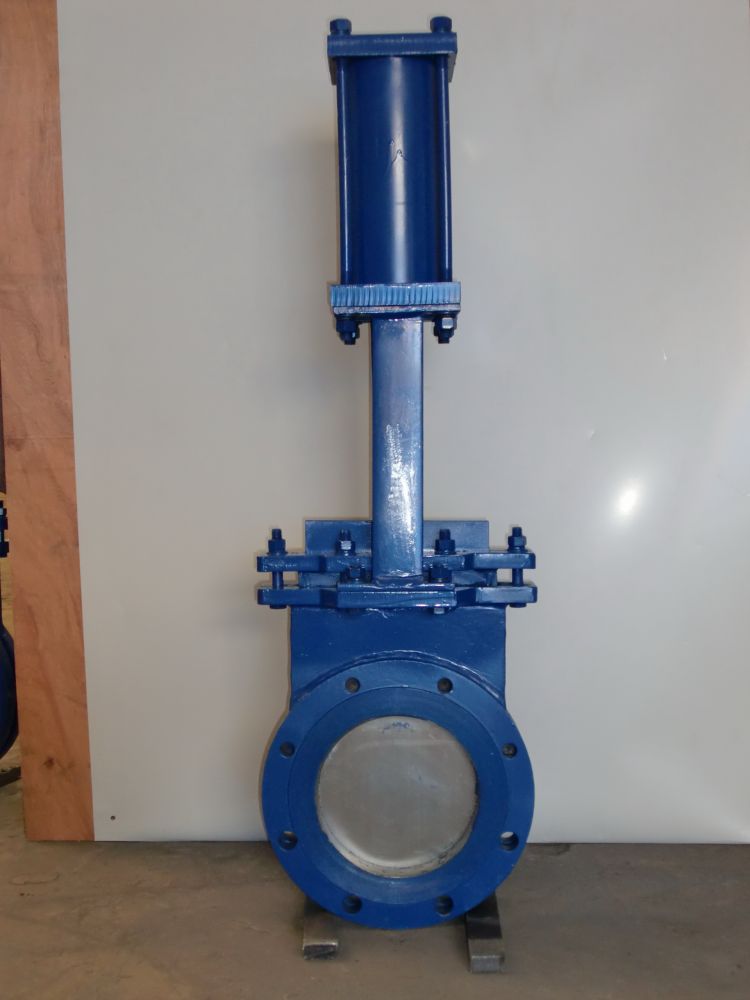 凯吉碳钢气动刀型闸阀 PZ673X/H-10C 600公称直径 耐磨高温高压 - 百度爱采购