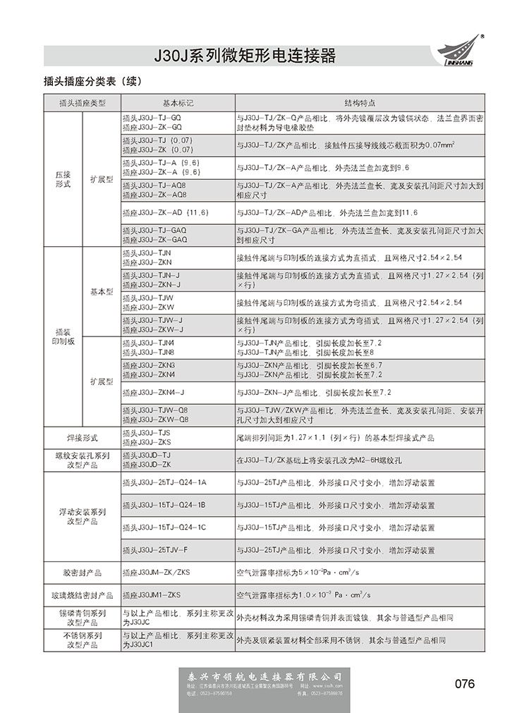 J30J连接器航空插头接插件微矩形3A麻花针镀金