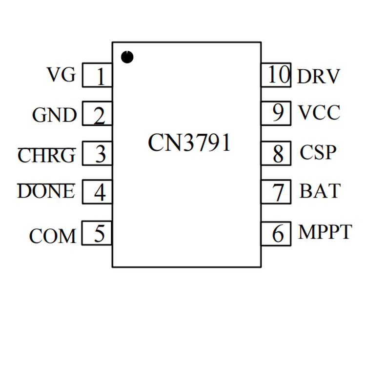 CN3791 太阳能电池zui大功率点跟踪功能 4A单节锂电池充电管理IC - 百度爱采购