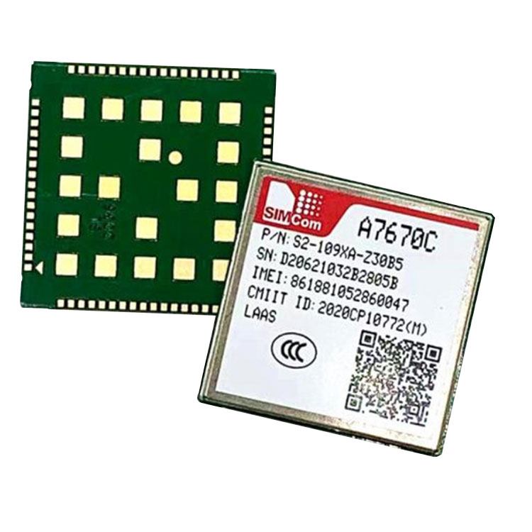 SIMcom芯讯通A7670SA无线网络模块全网通4G定位模组LGA 1.8V/3.0V 产品关键词:A7670SA模块
